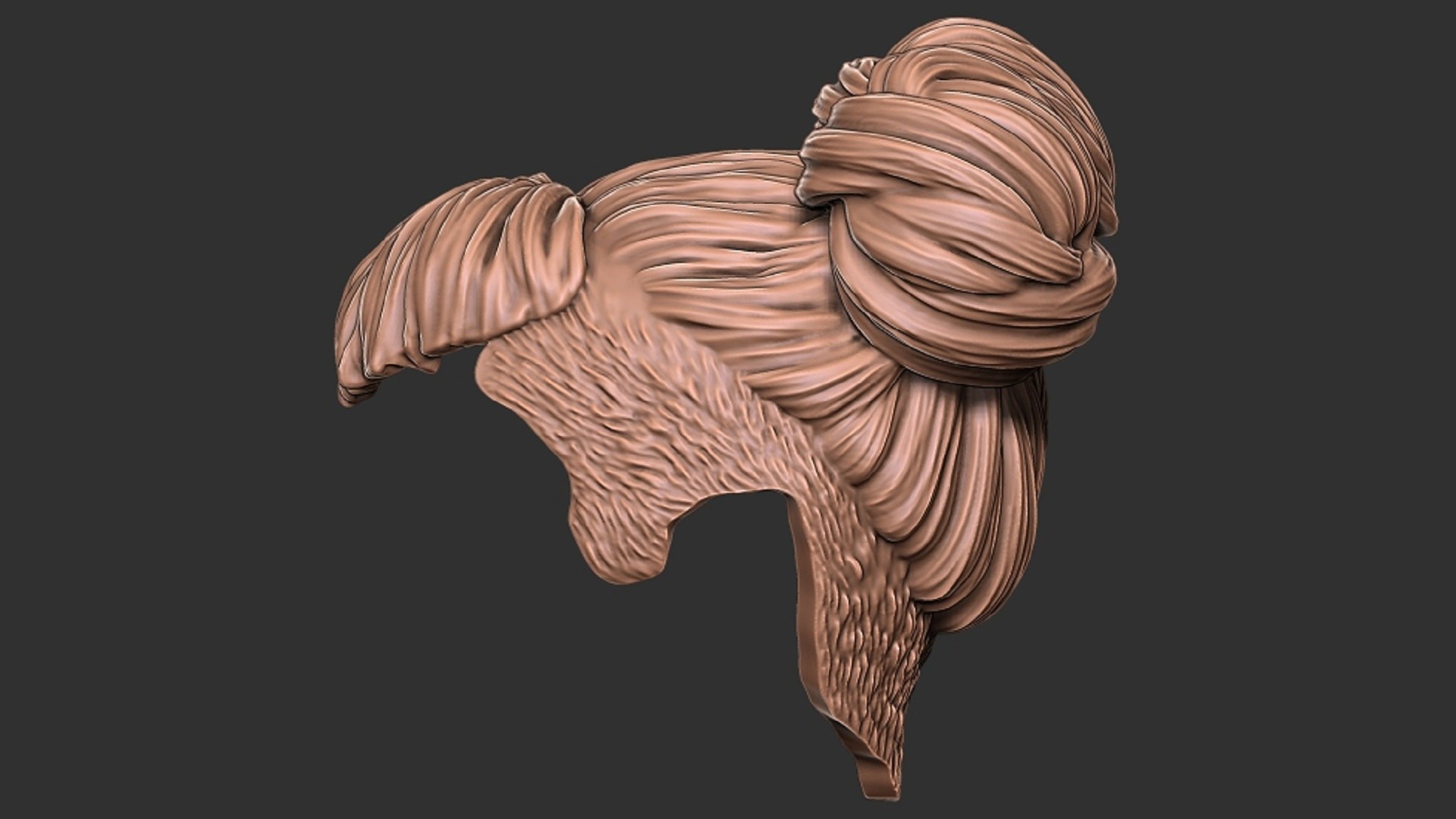 3D Model Hair 51 - TurboSquid 2019524