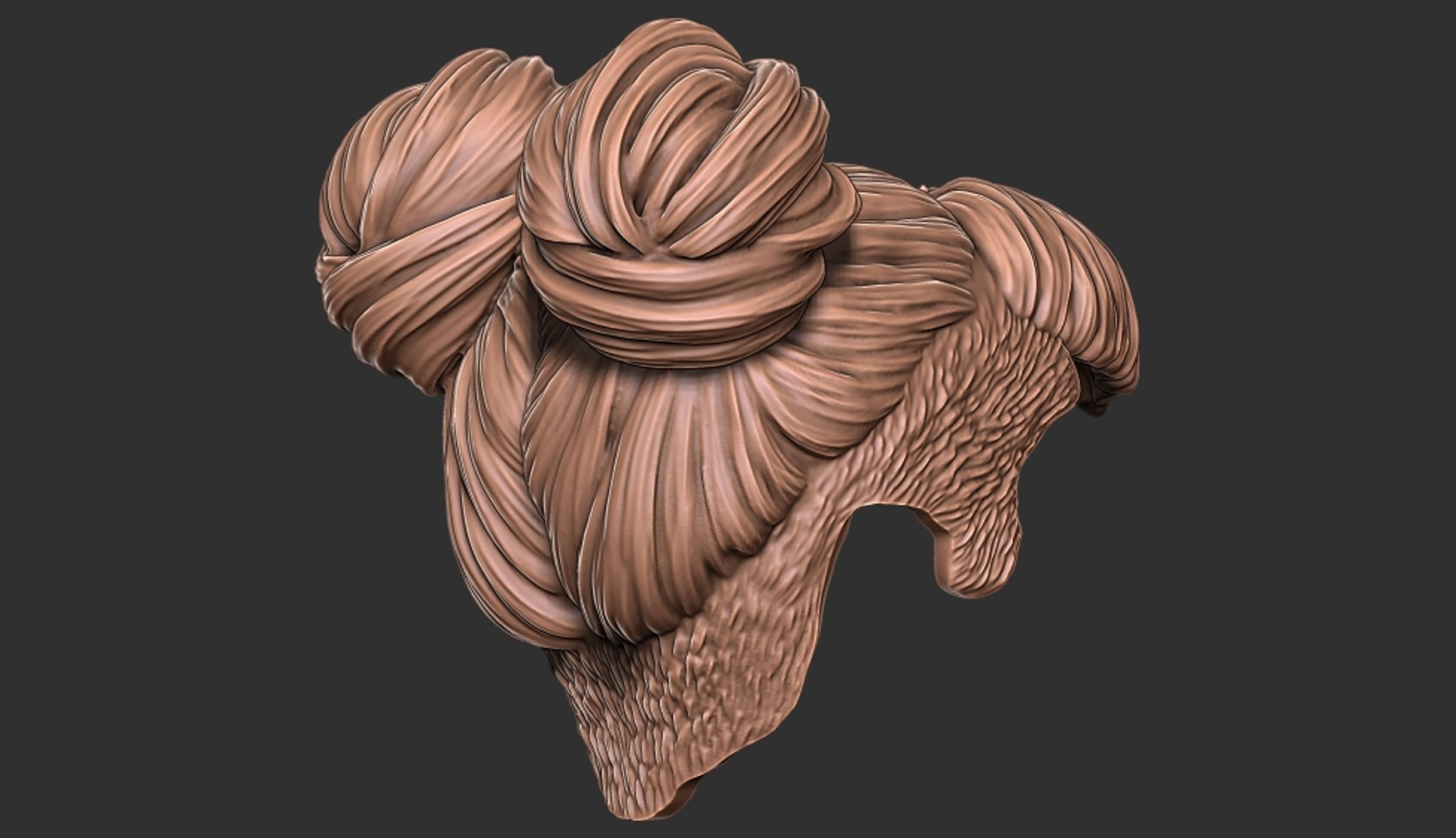 3D Model Hair 51 - TurboSquid 2019524