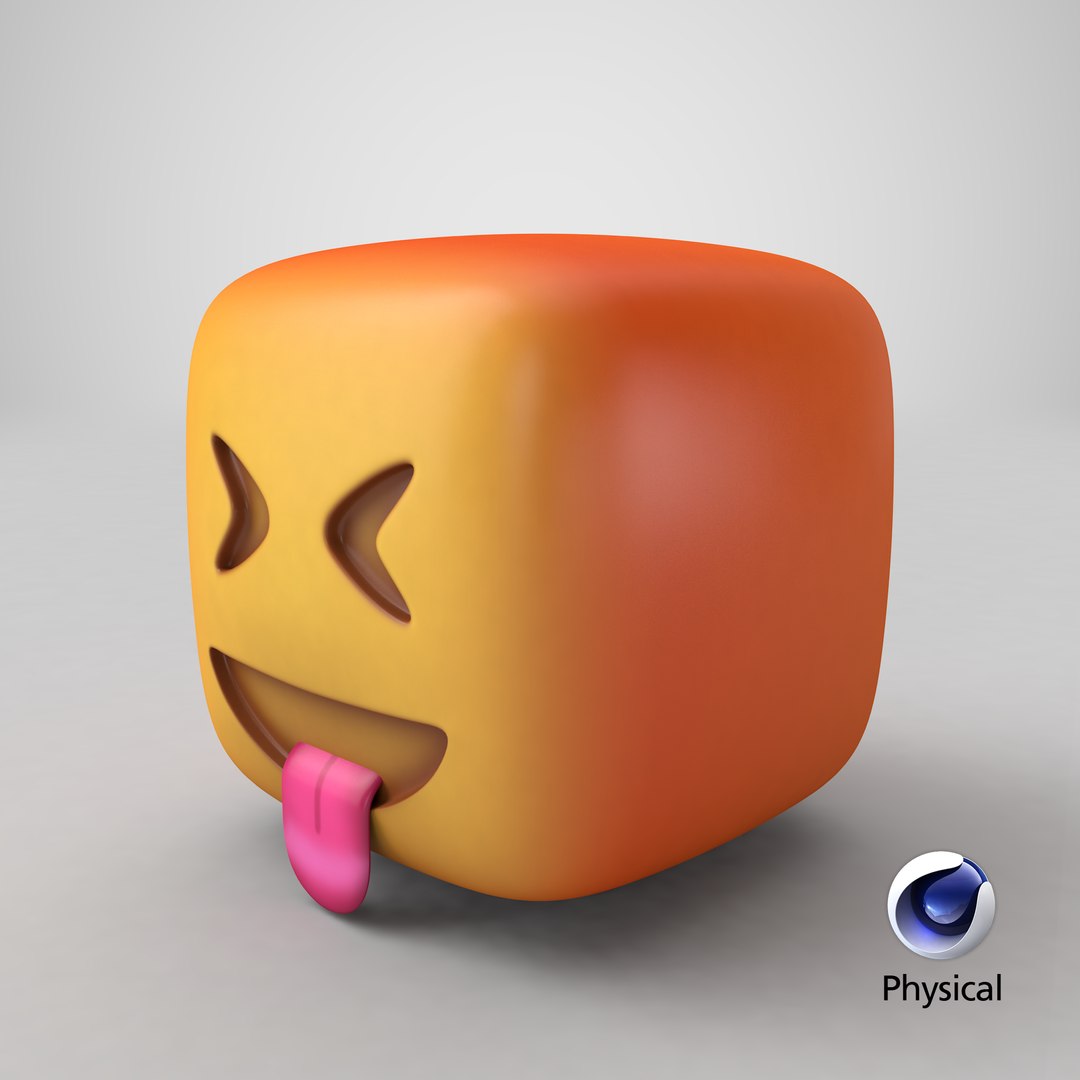 3D Smiley Face Emoji 14 Model - TurboSquid 2066143