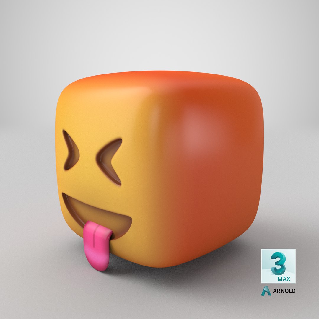 3D Smiley Face Emoji 14 Model - TurboSquid 2066143