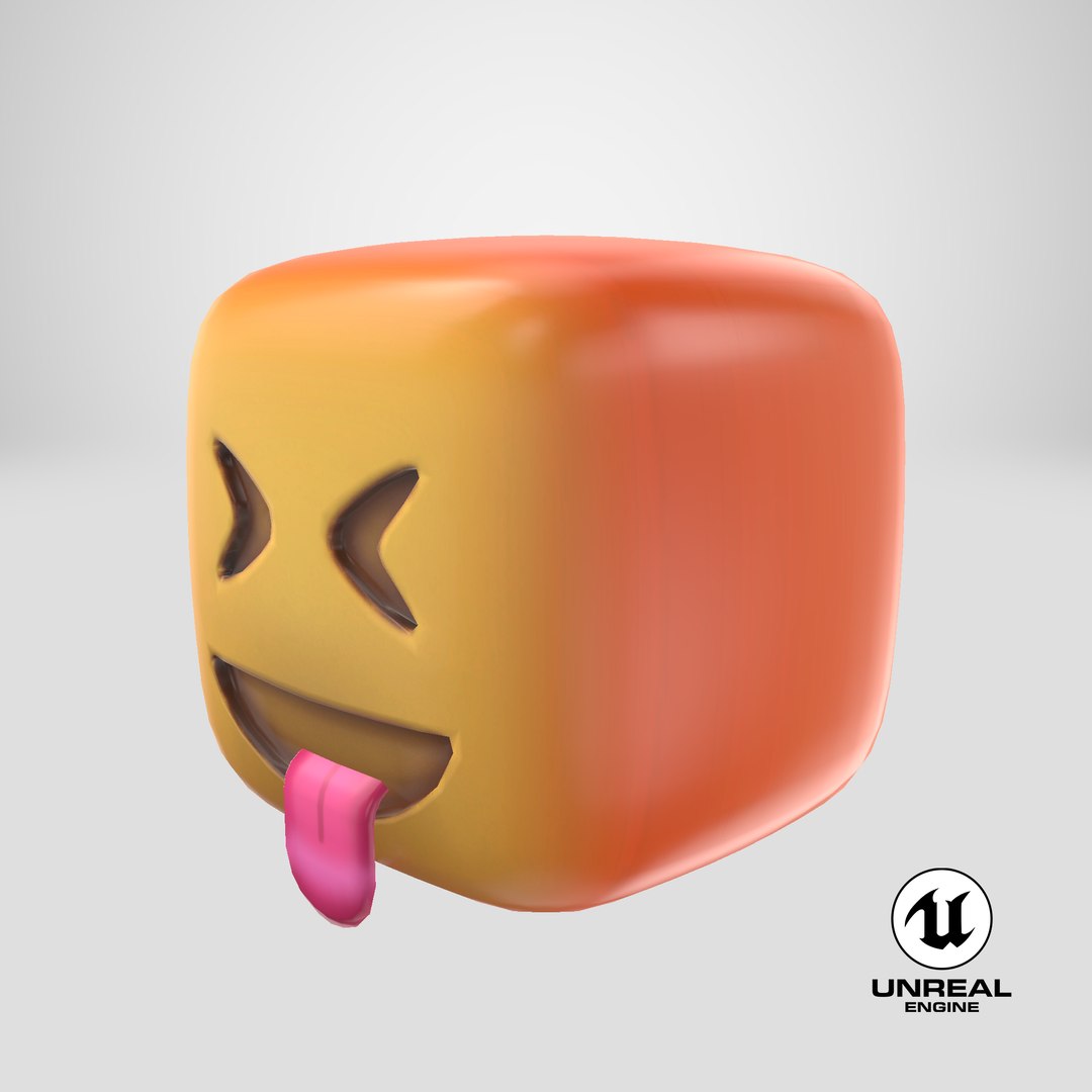 3D Smiley Face Emoji 14 Model - TurboSquid 2066143