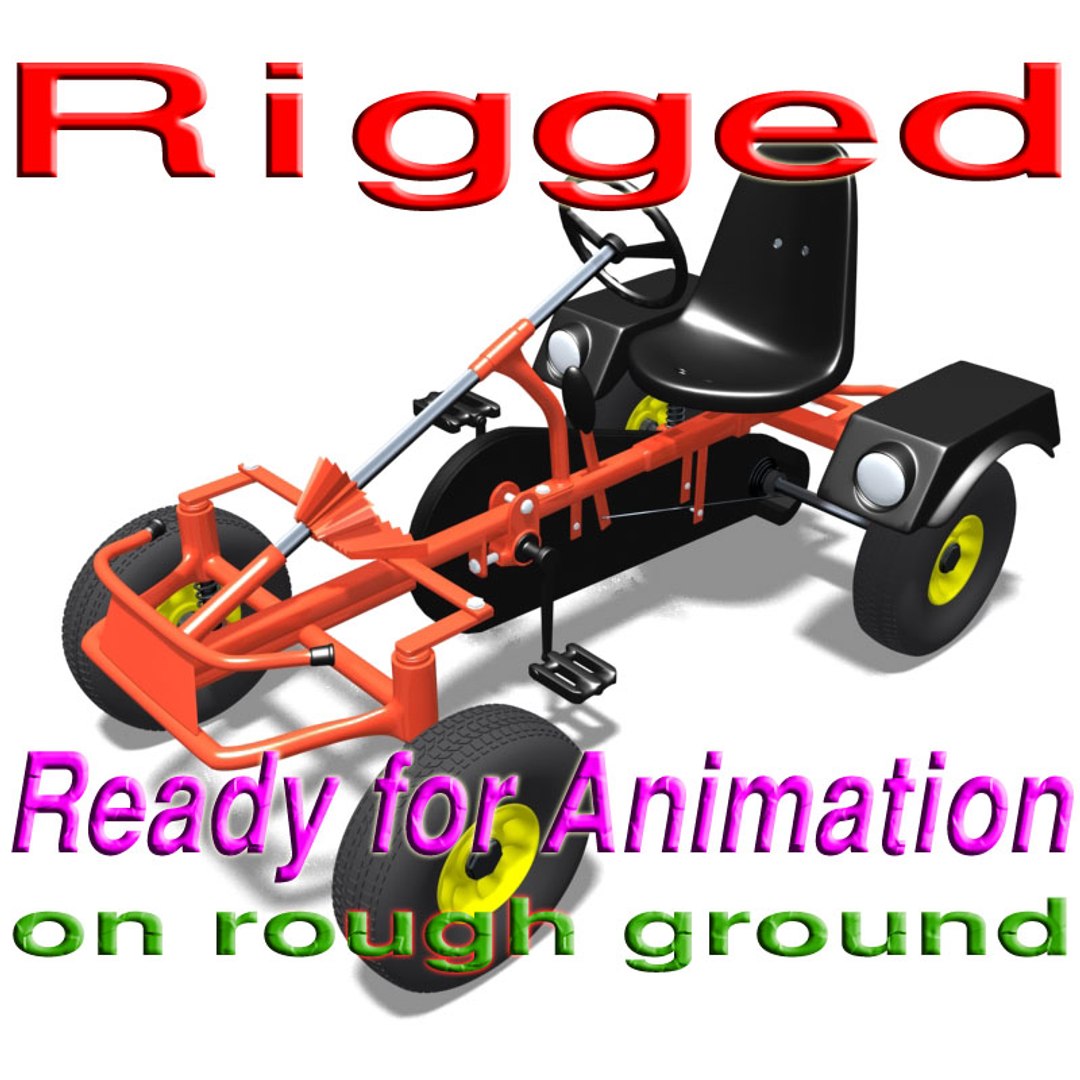 X Quad Cycle Rigged