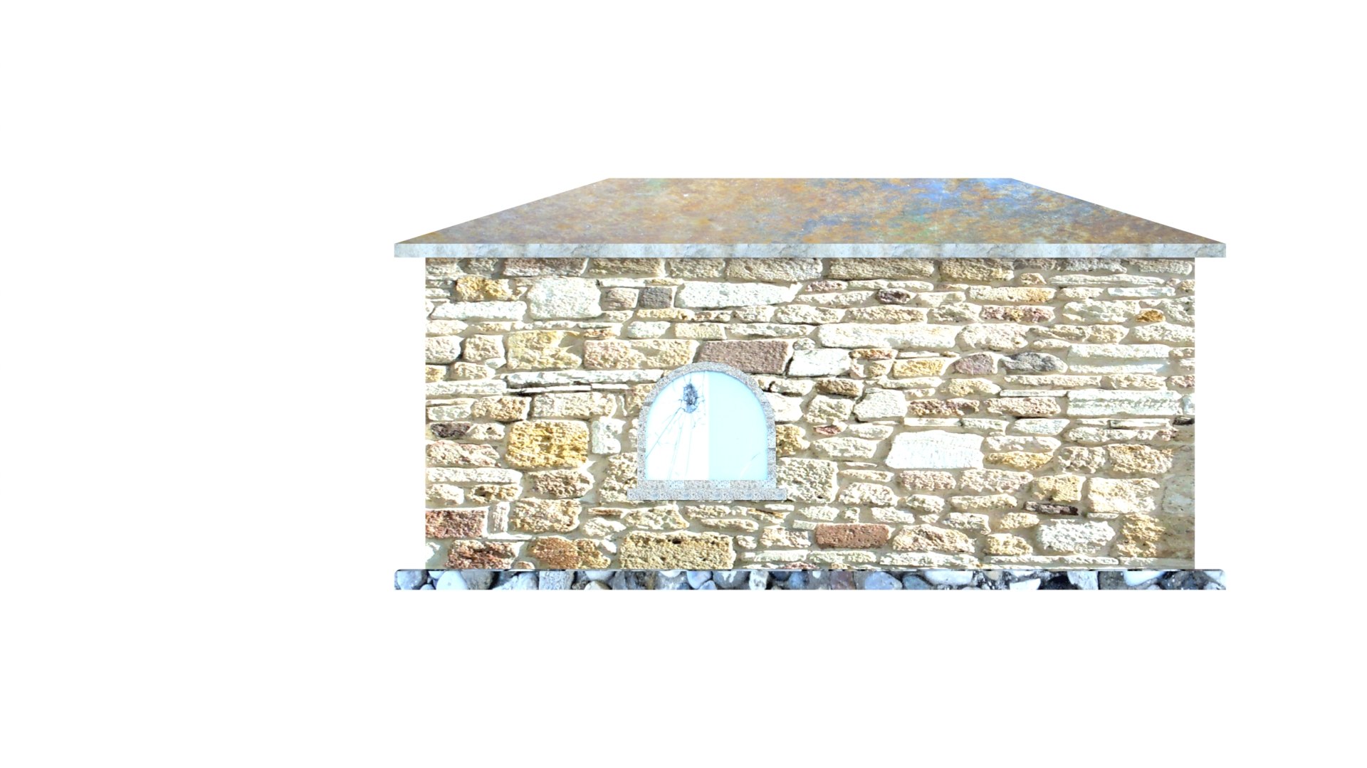 Modelled Old Roof Model - TurboSquid 1519697