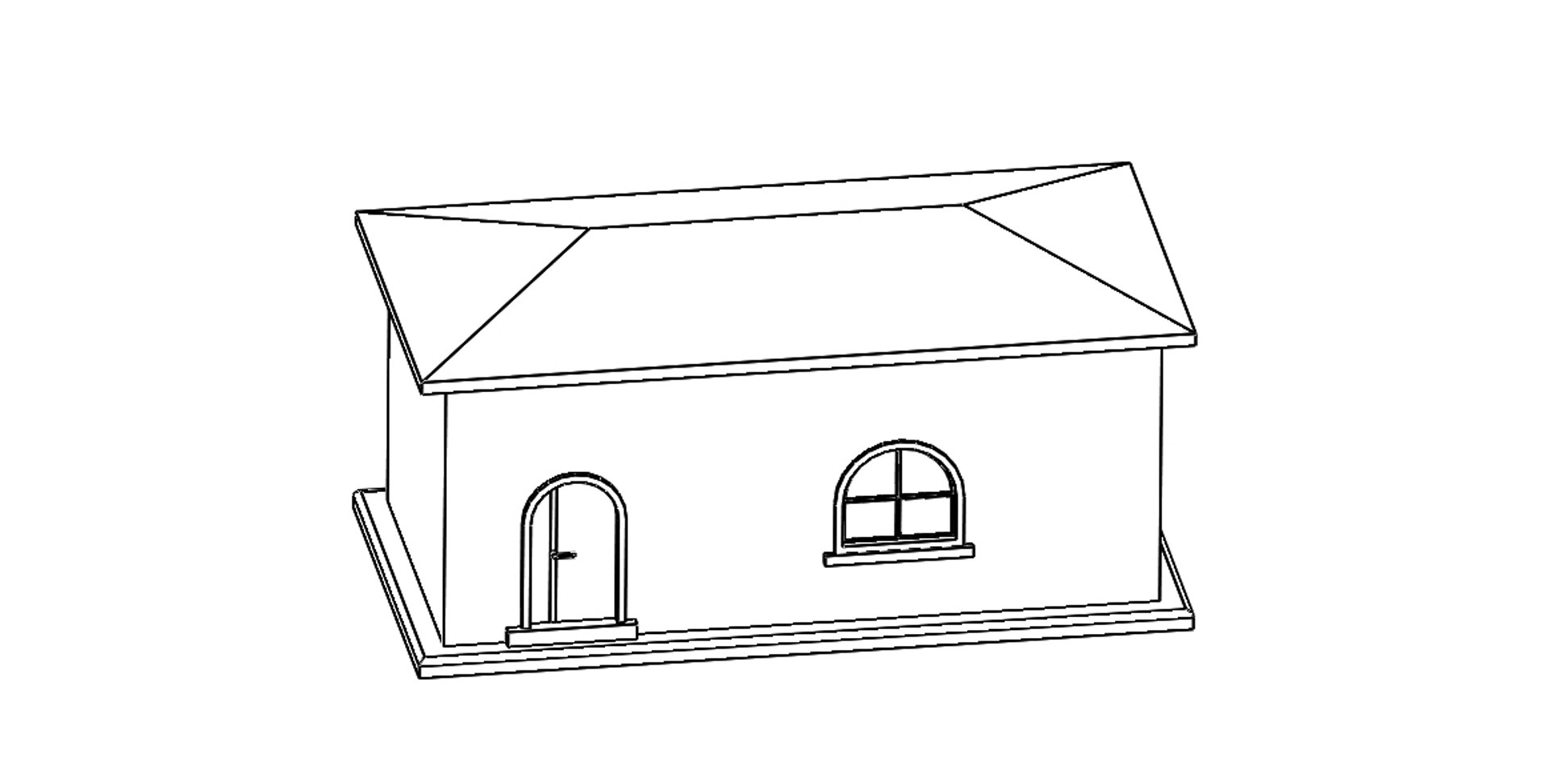 Modelled Old Roof Model - TurboSquid 1519697