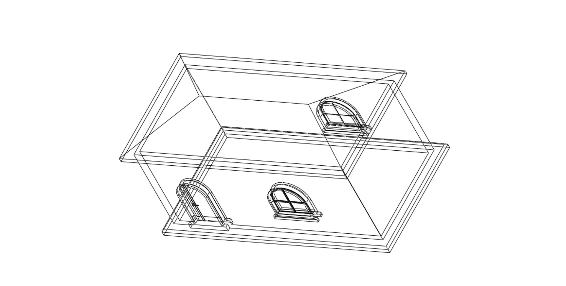 Modelled Old Roof Model - TurboSquid 1519697