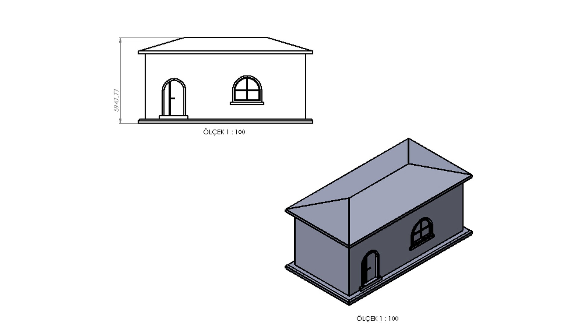 Modelled Old Roof Model - TurboSquid 1519697