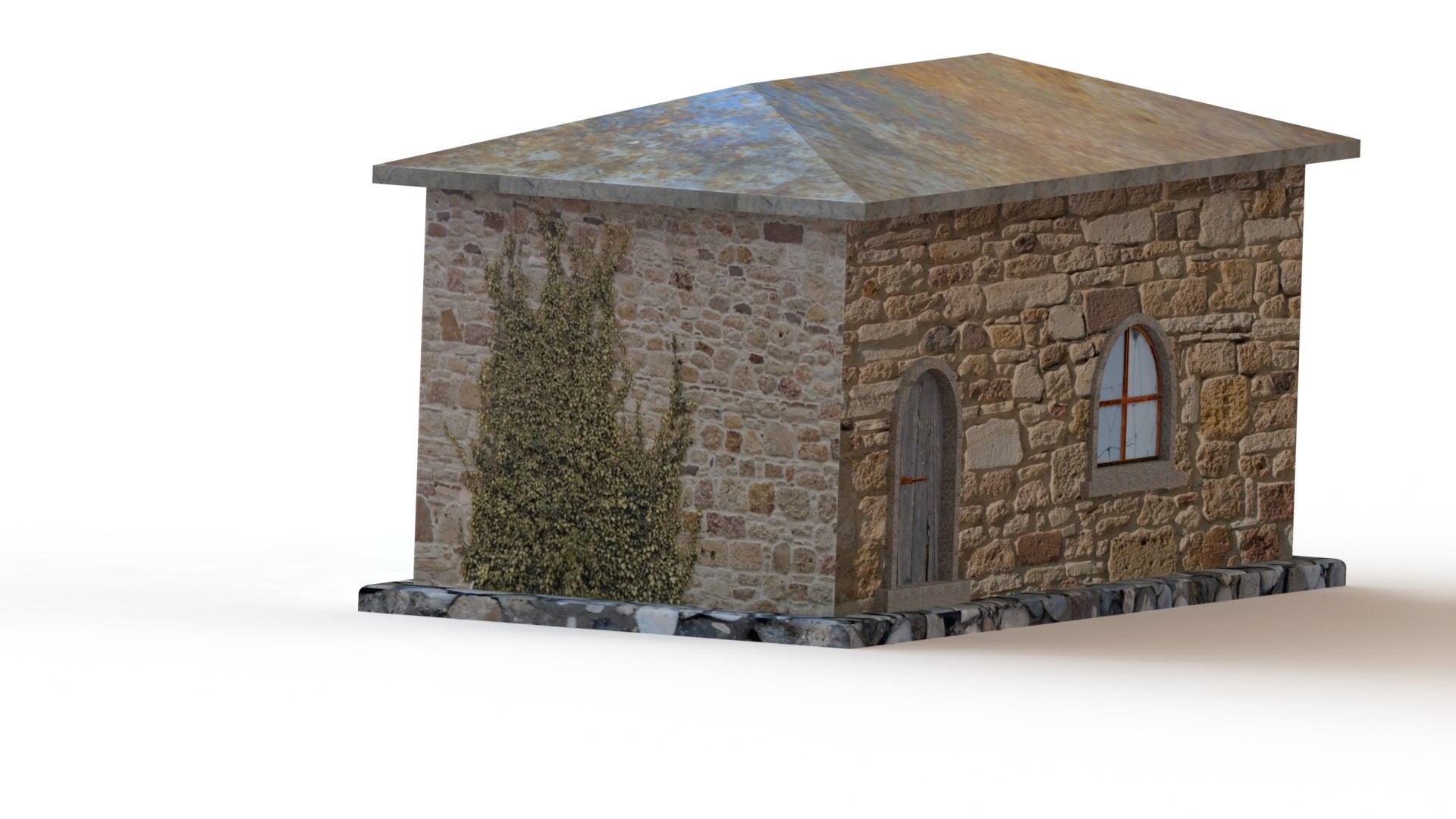 Modelled Old Roof Model - TurboSquid 1519697
