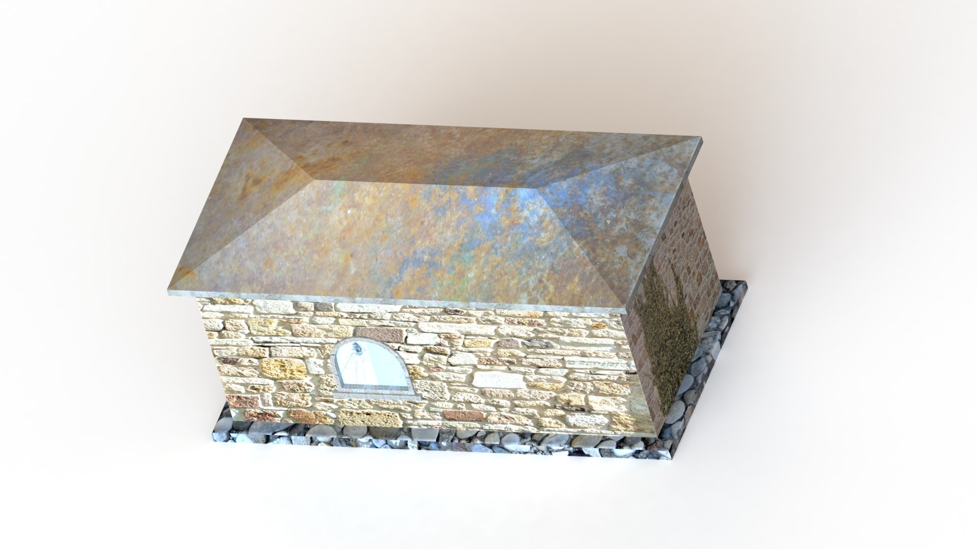 Modelled Old Roof Model - TurboSquid 1519697