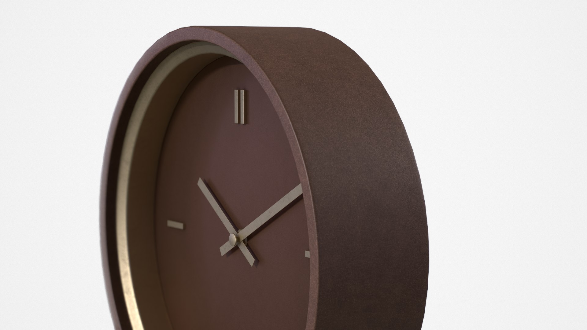 3D model STRUSK clock brown - TurboSquid 1733929