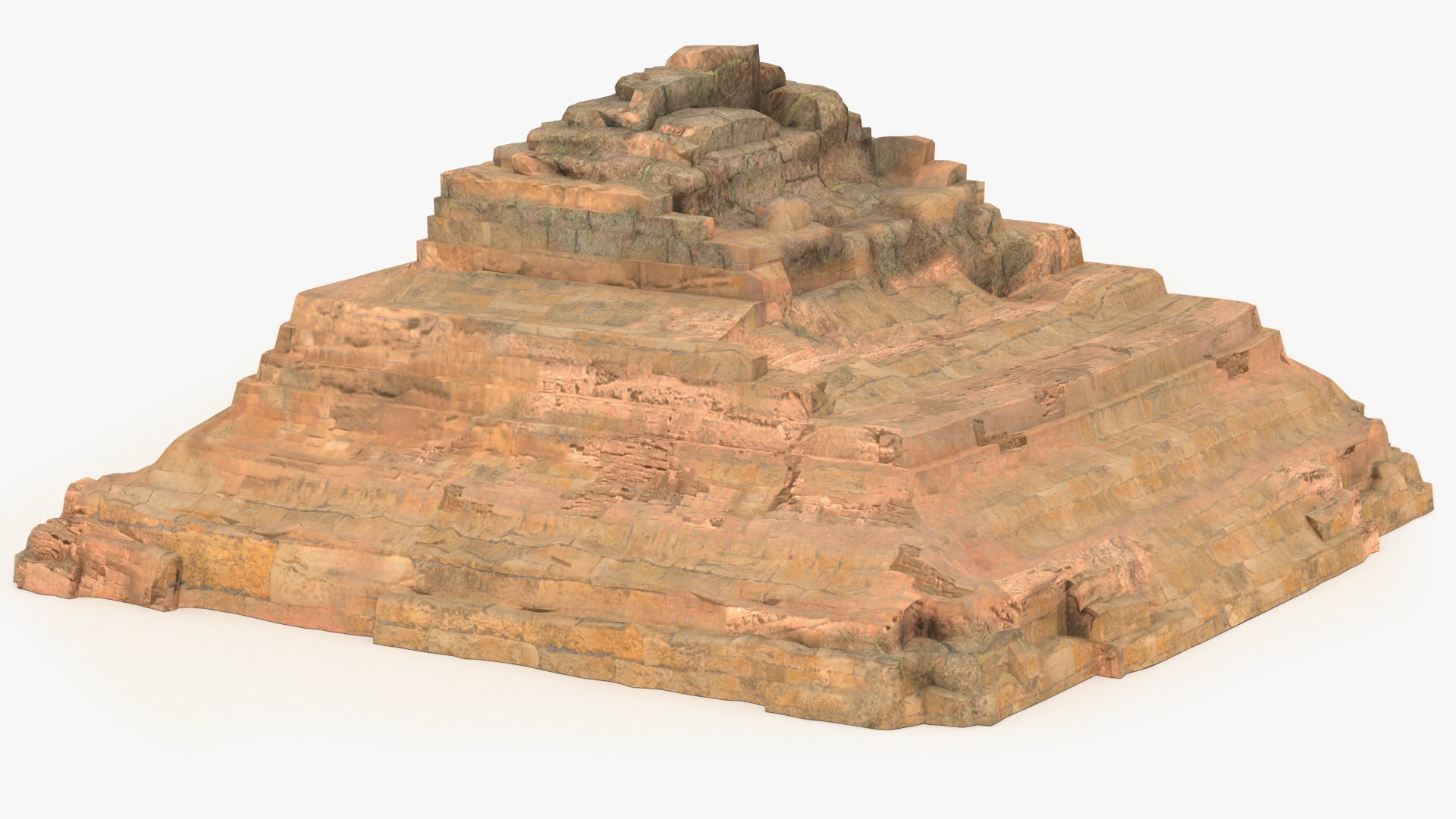 Tomb Henutsen Pyramids 3D Model - TurboSquid 1452398