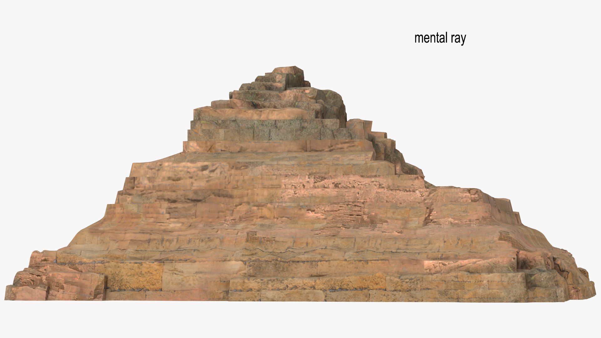 Tomb Henutsen Pyramids 3D Model - TurboSquid 1452398