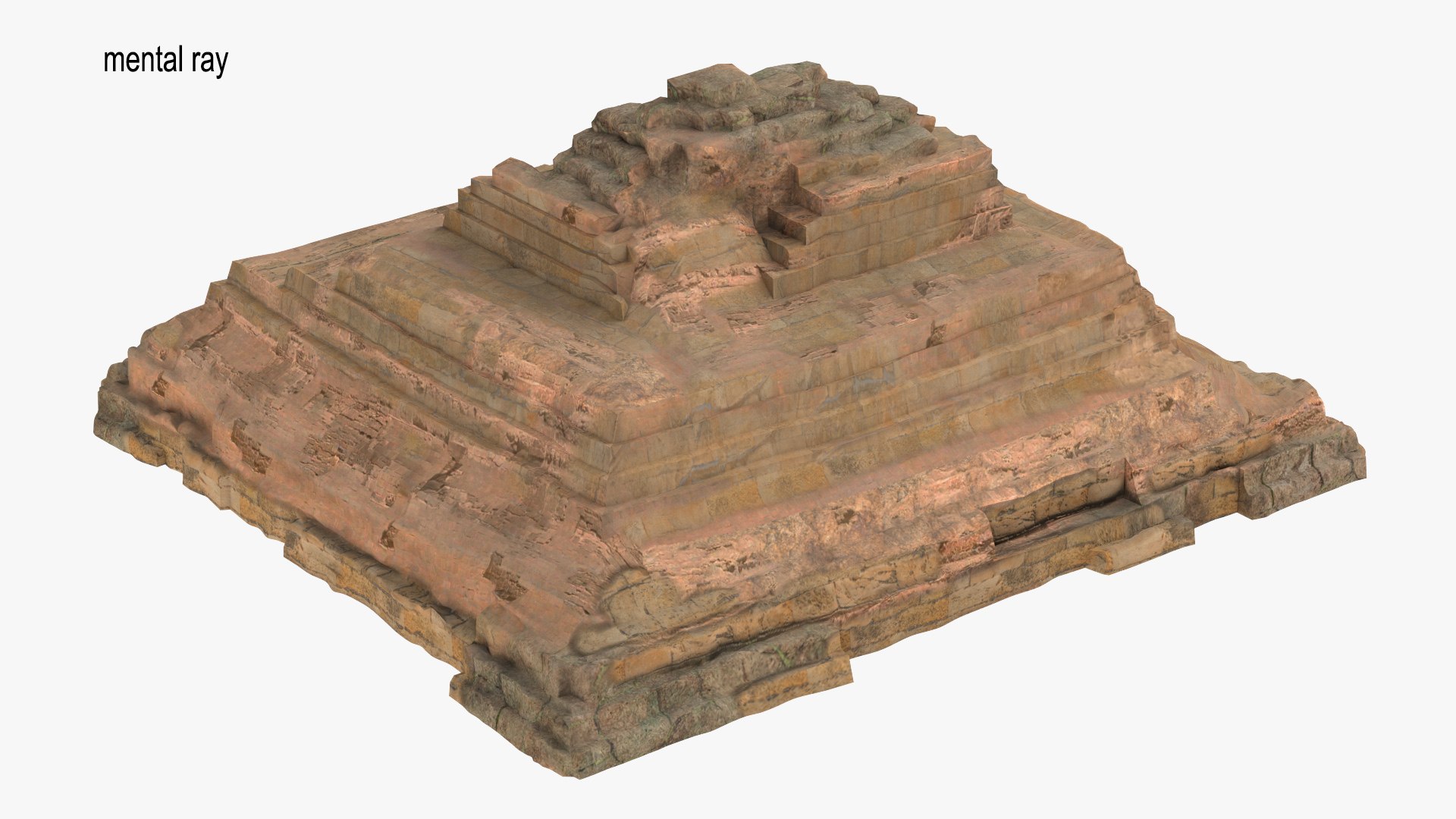 Tomb Henutsen Pyramids 3D Model - TurboSquid 1452398