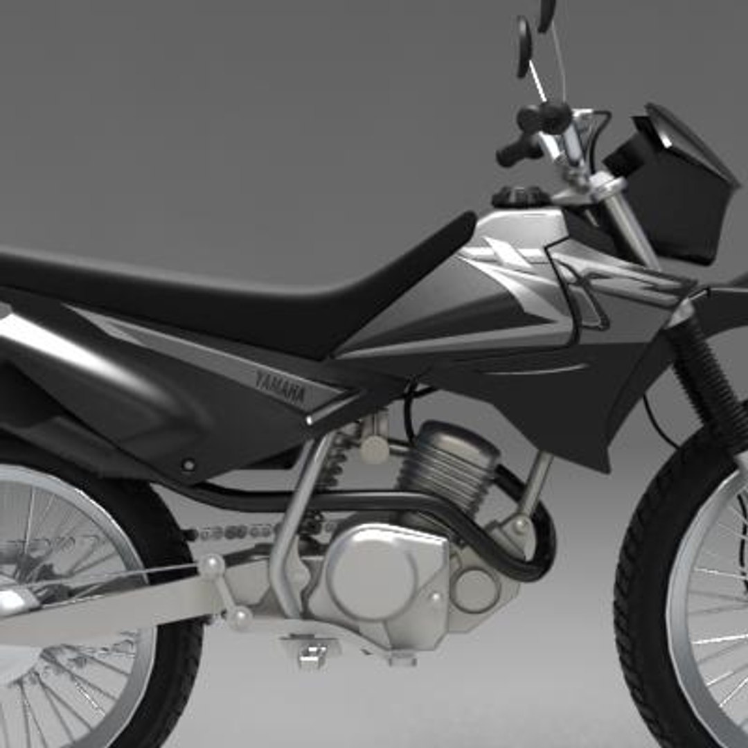 3d Motorcycle Yamaha Xtz 125