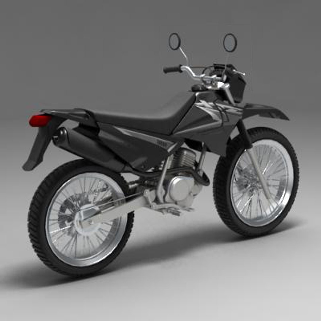 3d Motorcycle Yamaha Xtz 125