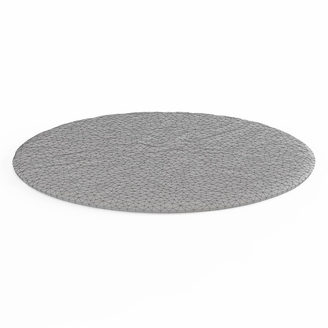 3D Wool Rug Yellow - TurboSquid 1469978