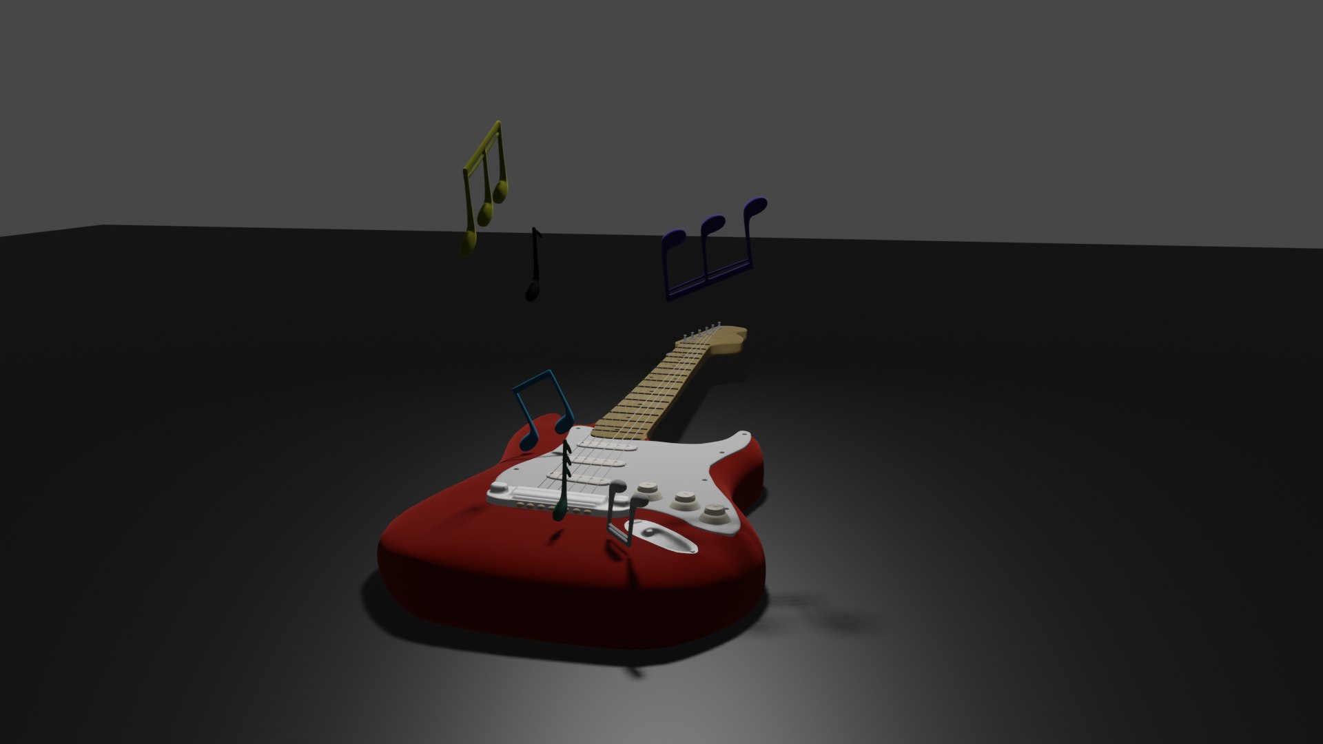 Free 3D Electric Guitar Model - TurboSquid 1765085