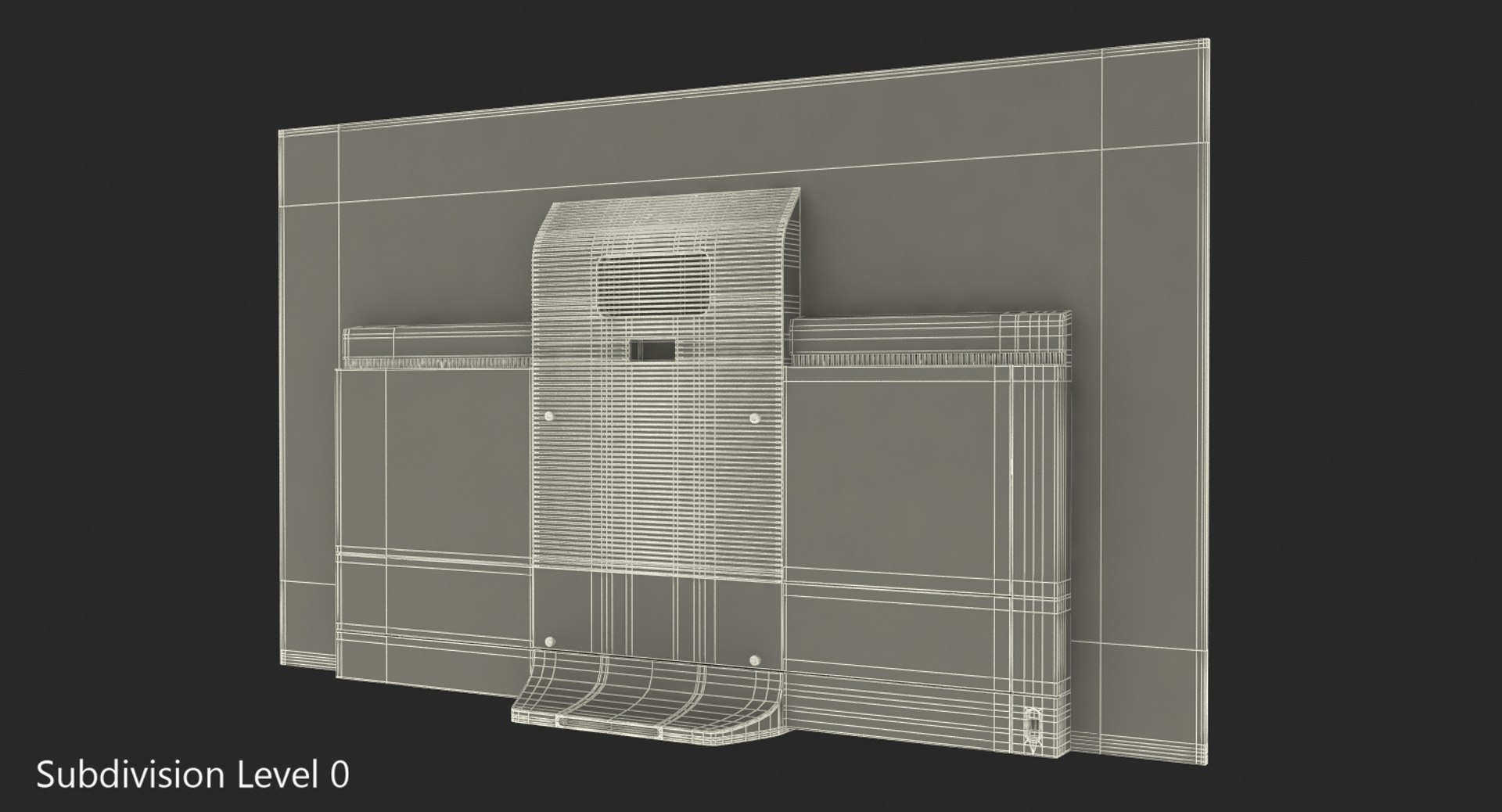 3D 55 Oled Tv Generic Model - TurboSquid 1311899