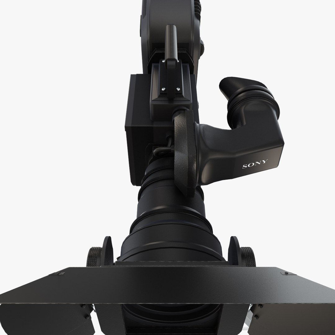 3d Model Camera Sony F35