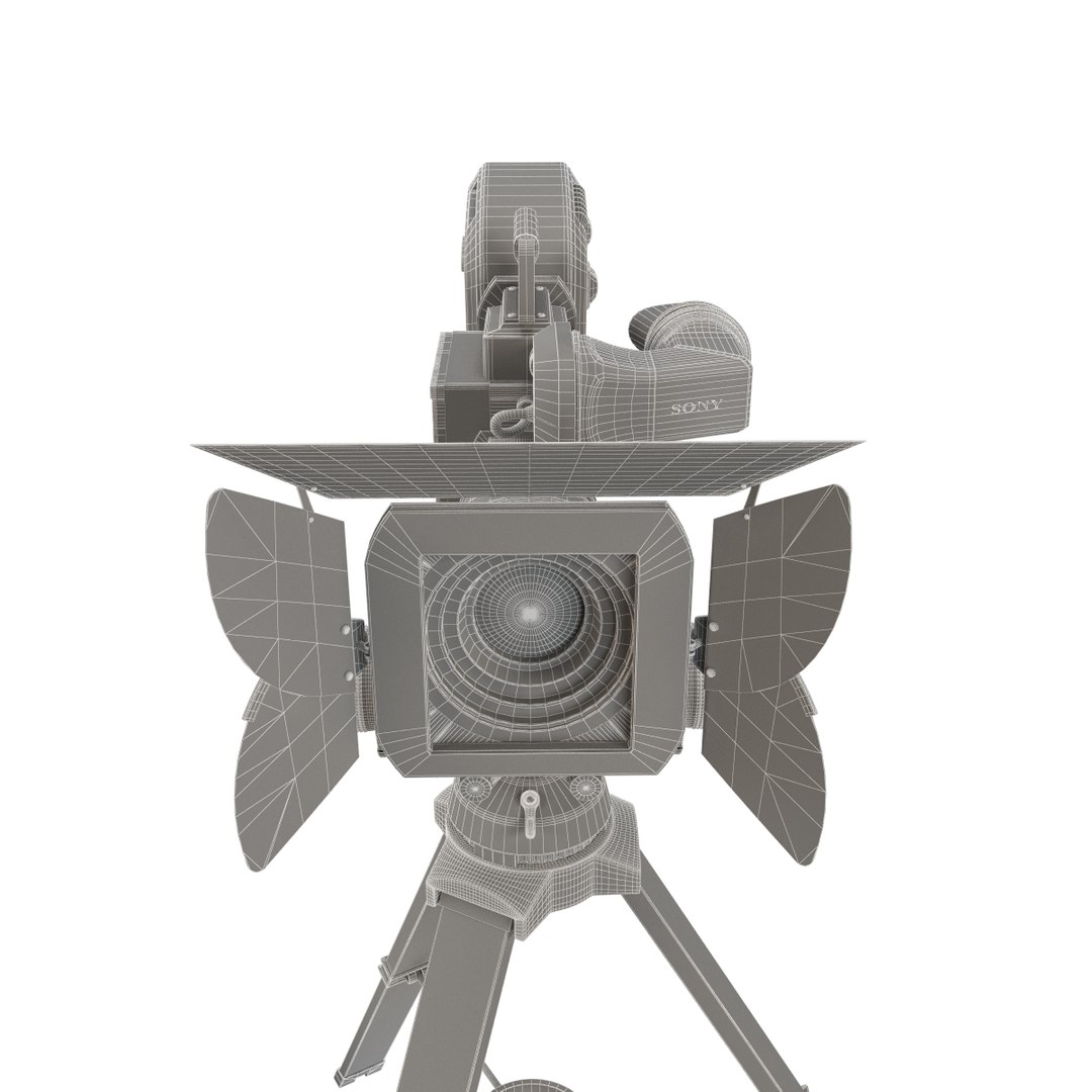 3d Model Camera Sony F35