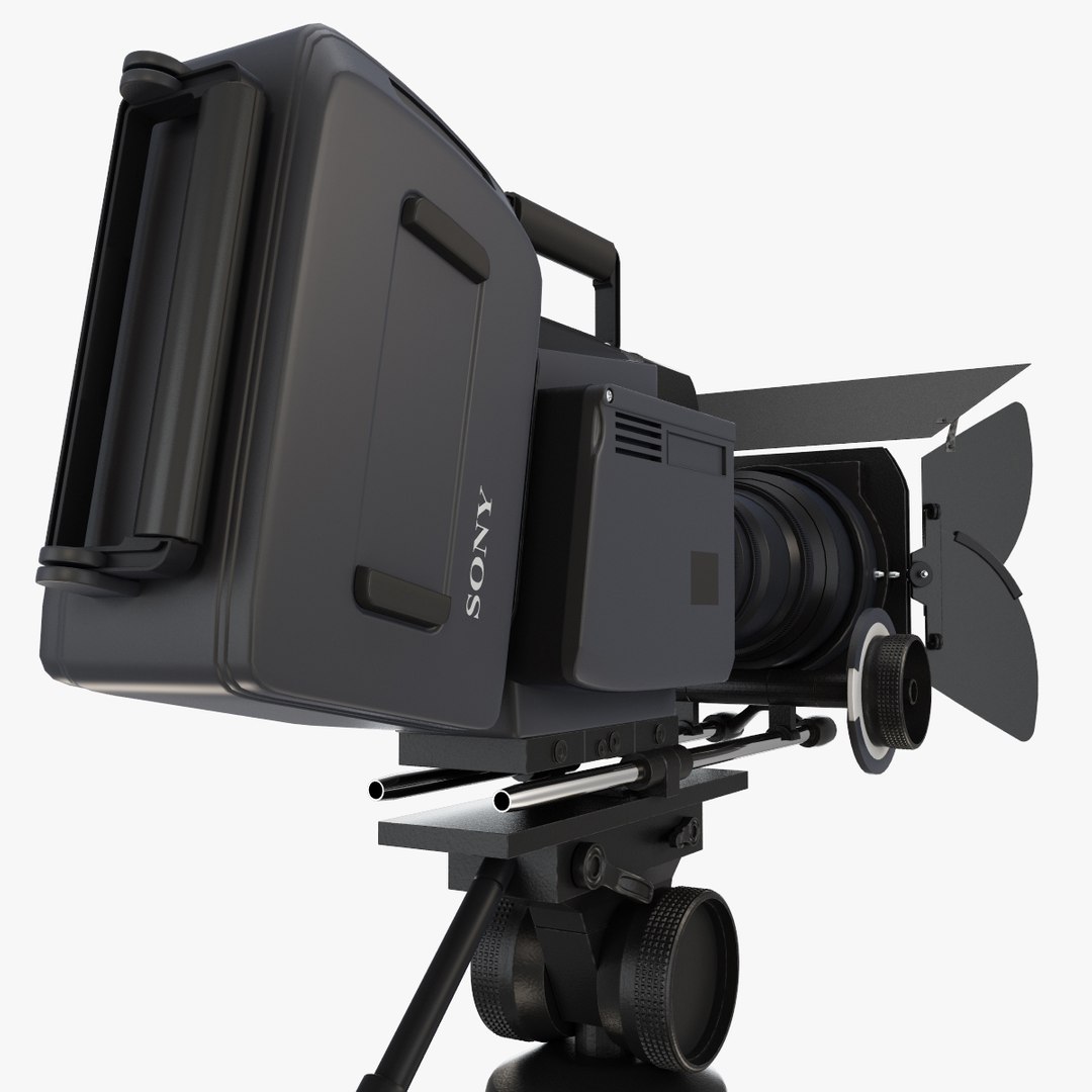 3d Model Camera Sony F35