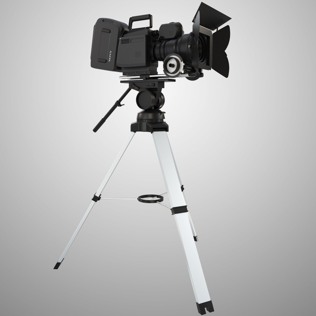 3d Model Camera Sony F35