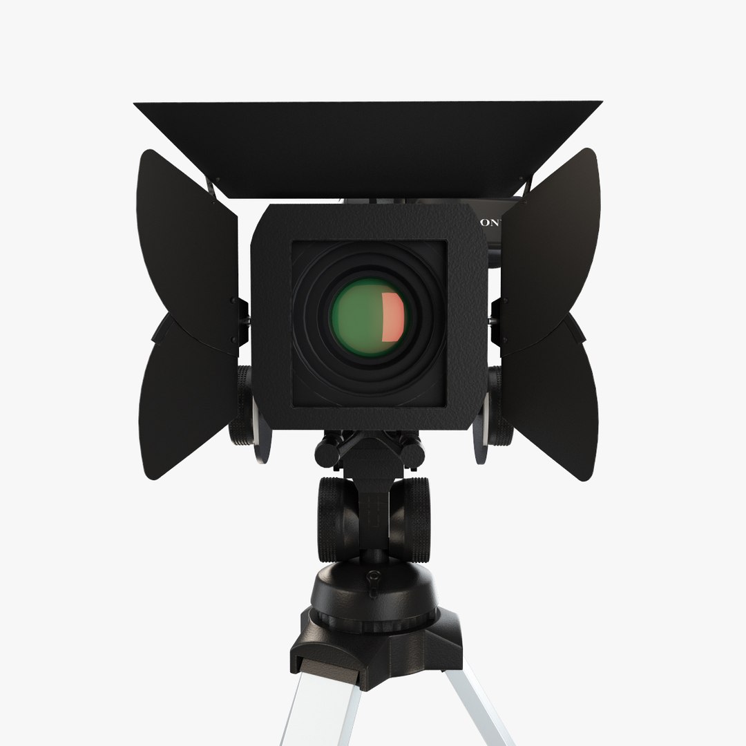 3d Model Camera Sony F35