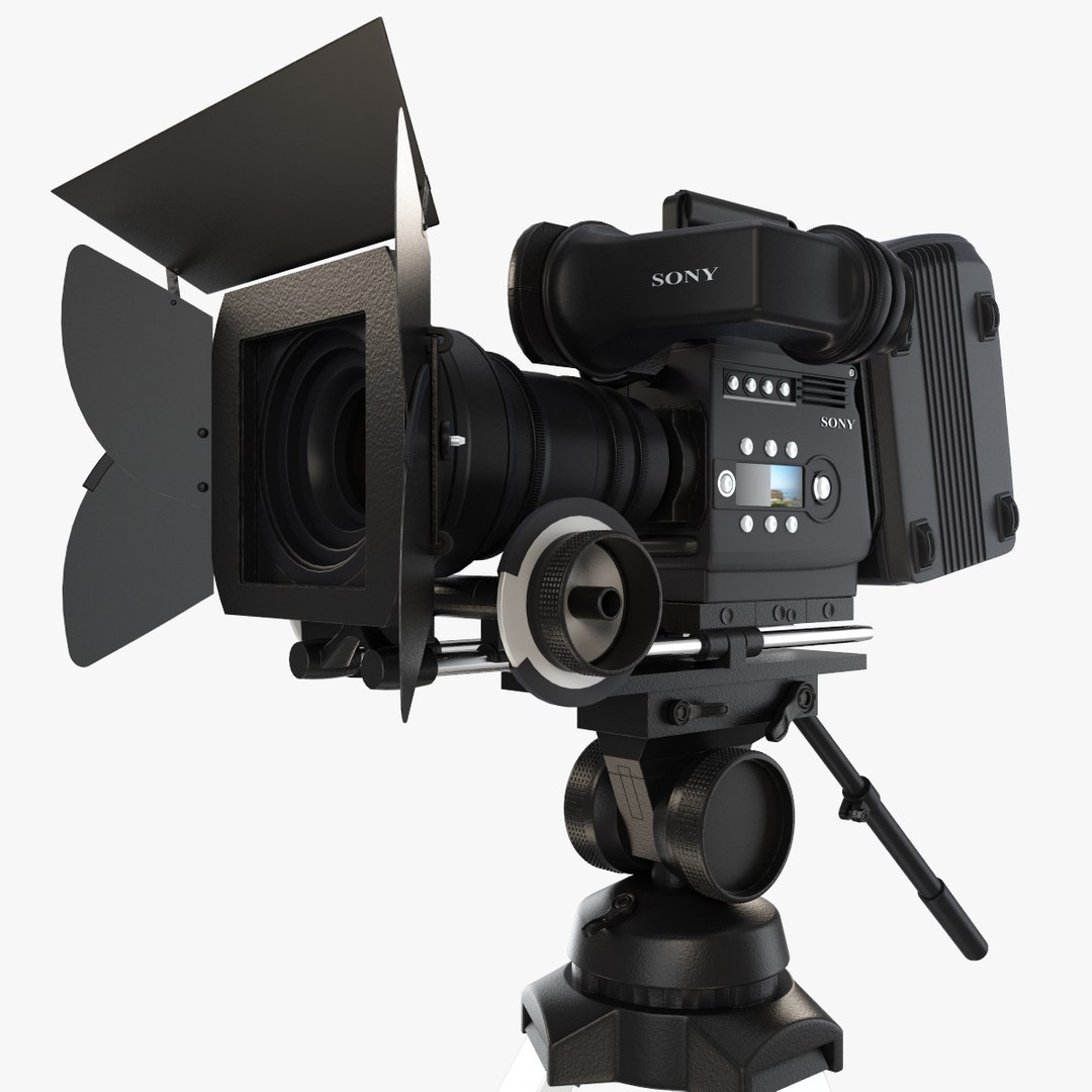 3d Model Camera Sony F35