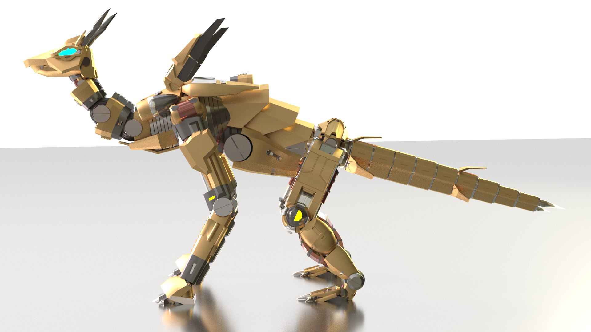 3D model Robot Dinosaur - TurboSquid 1768655