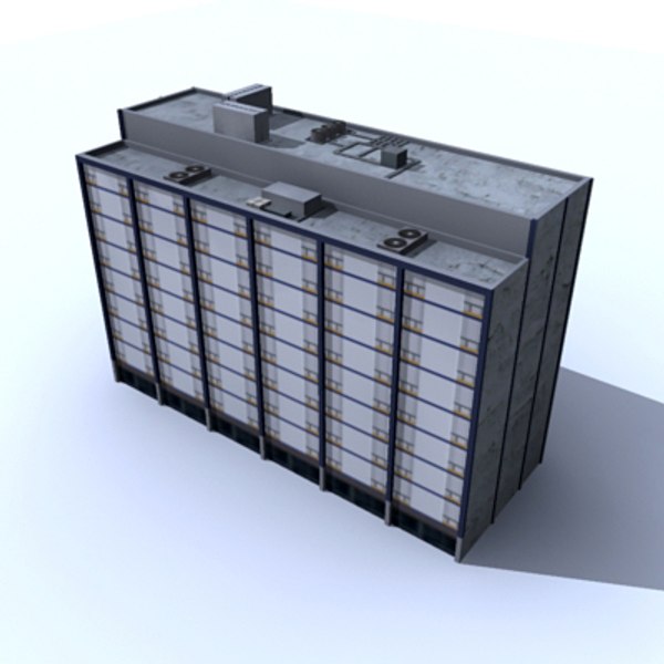 3d model residence building