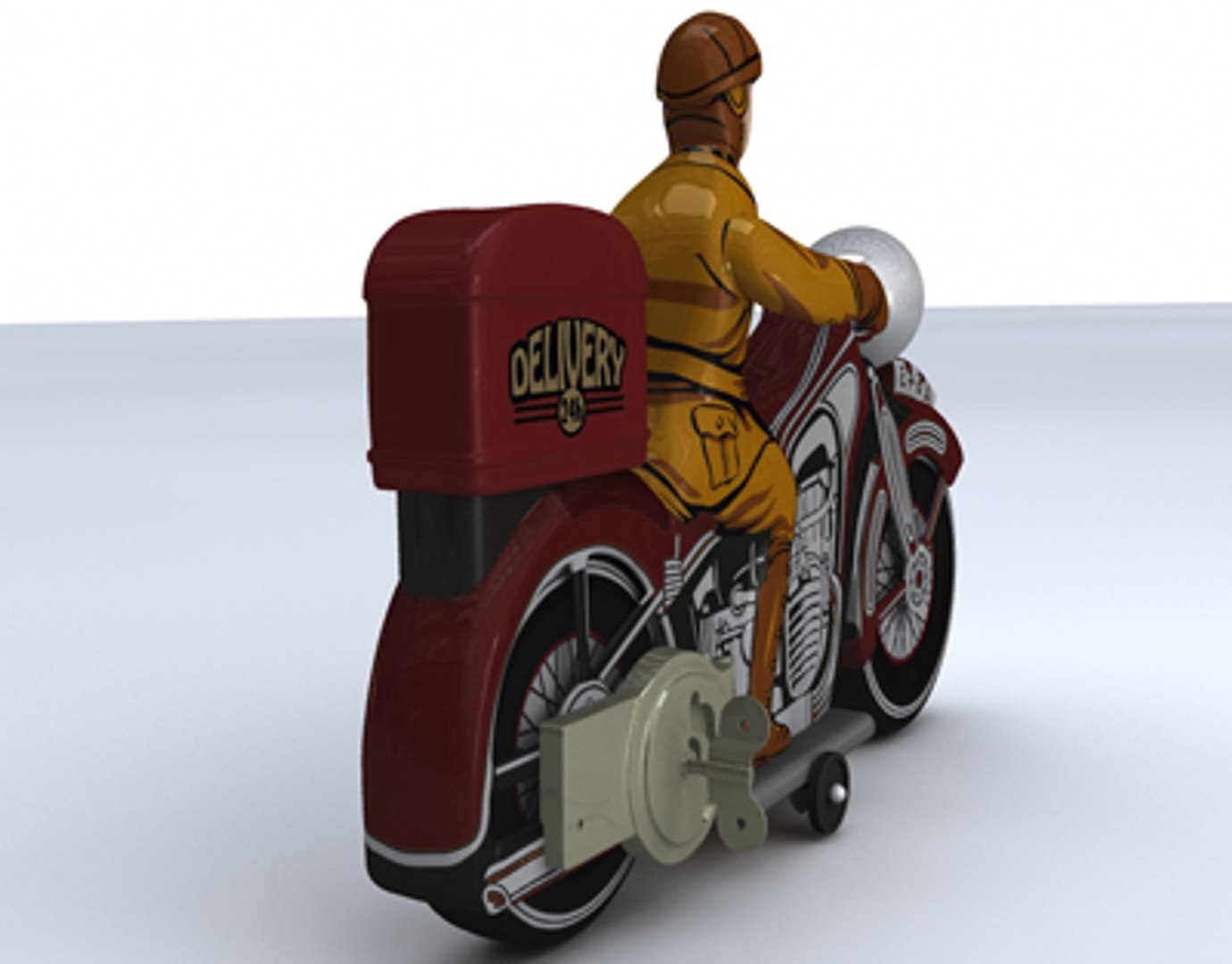 amazing toy motorcycle 3d model