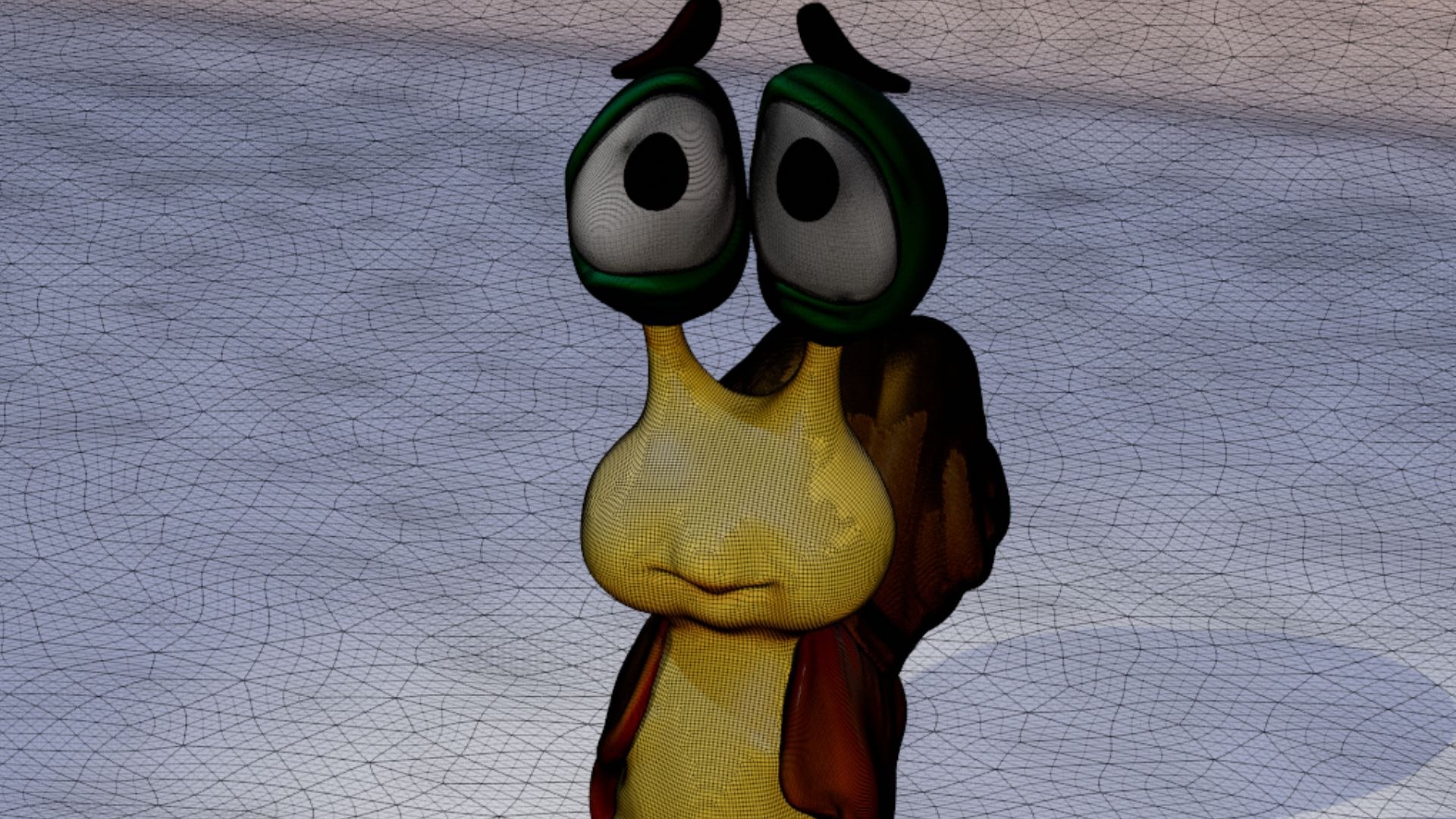 3D Slug Happy File Stl - TurboSquid 2041092
