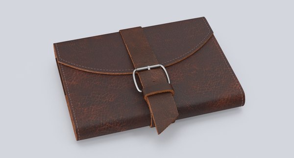 3d model journal 01 closed