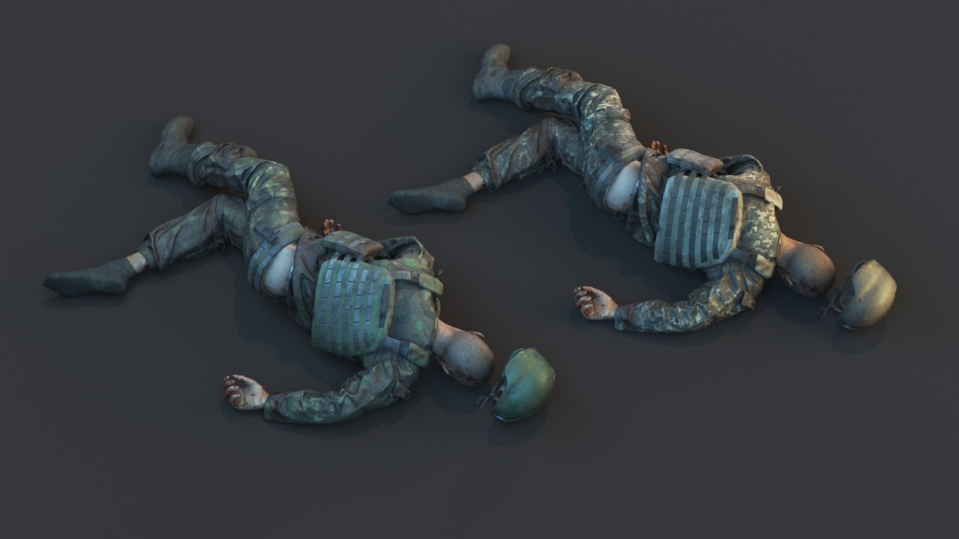 3D Fallen Soldier 1 - TurboSquid 2014959