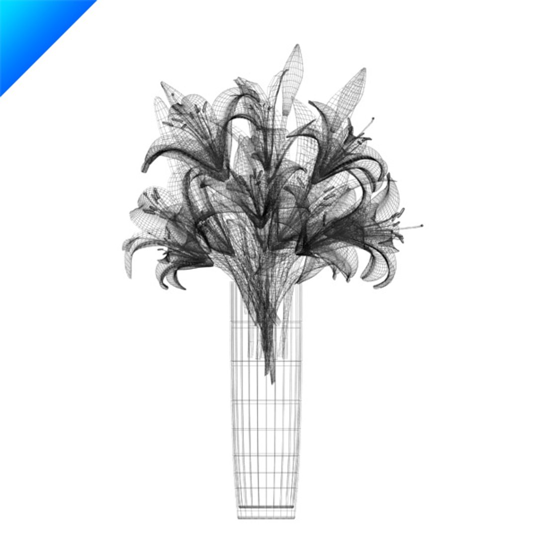 3d Flower Arrangement Design