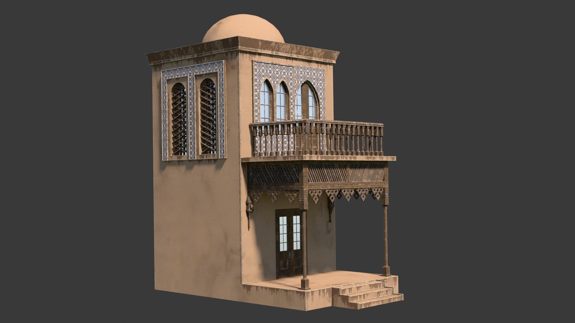 Ancient Arabic House 22 3D Model - TurboSquid 2266591