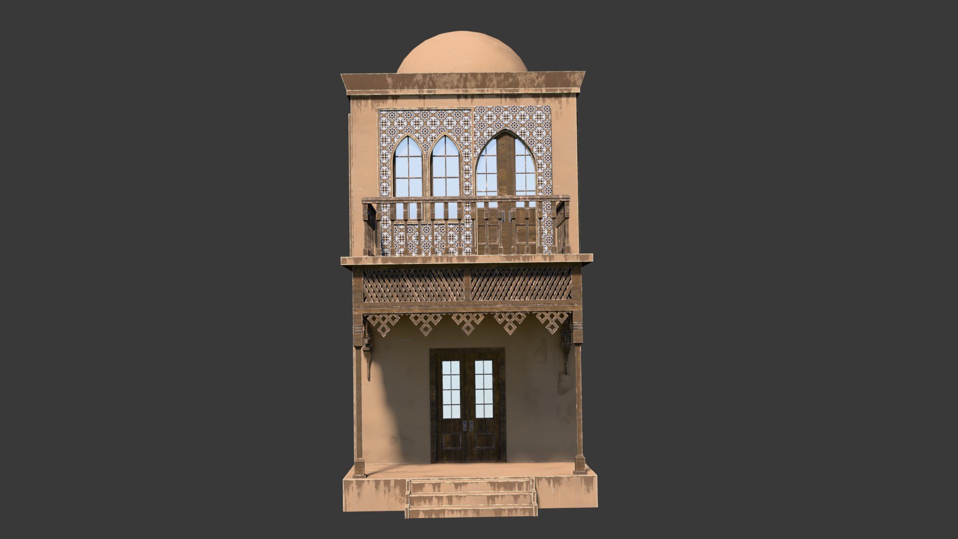 Ancient Arabic House 22 3D Model - TurboSquid 2266591