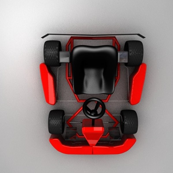 3d cart car model