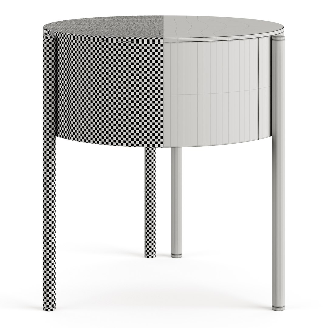 3D Capital Collection Bedside Table Mayfair Model - TurboSquid 1910265