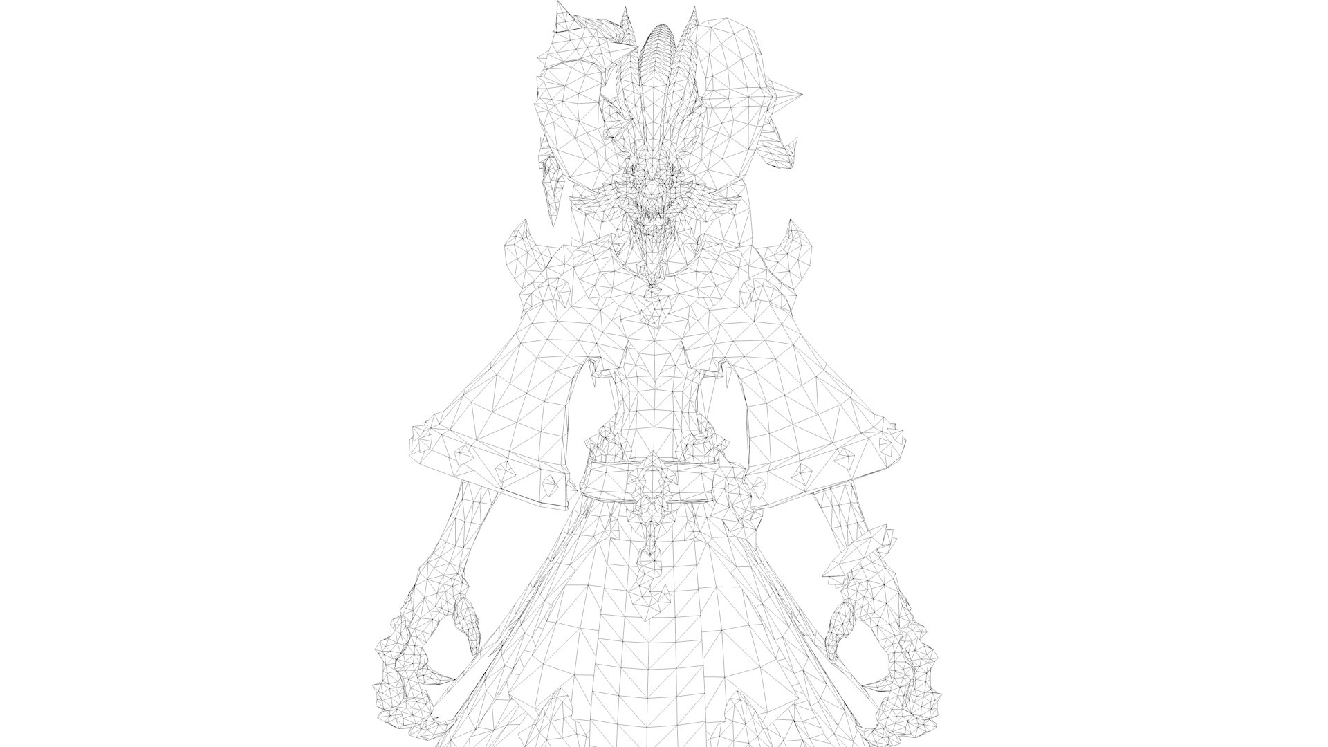 Demon Caster Rigged And Animated 3D Model - TurboSquid 2331450