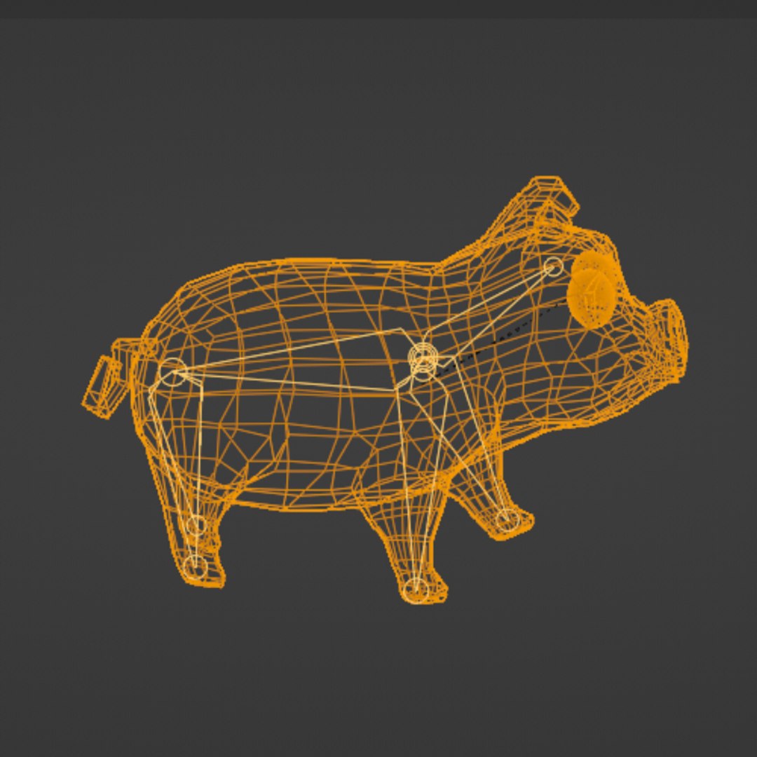 3D Pig Model - TurboSquid 2048860