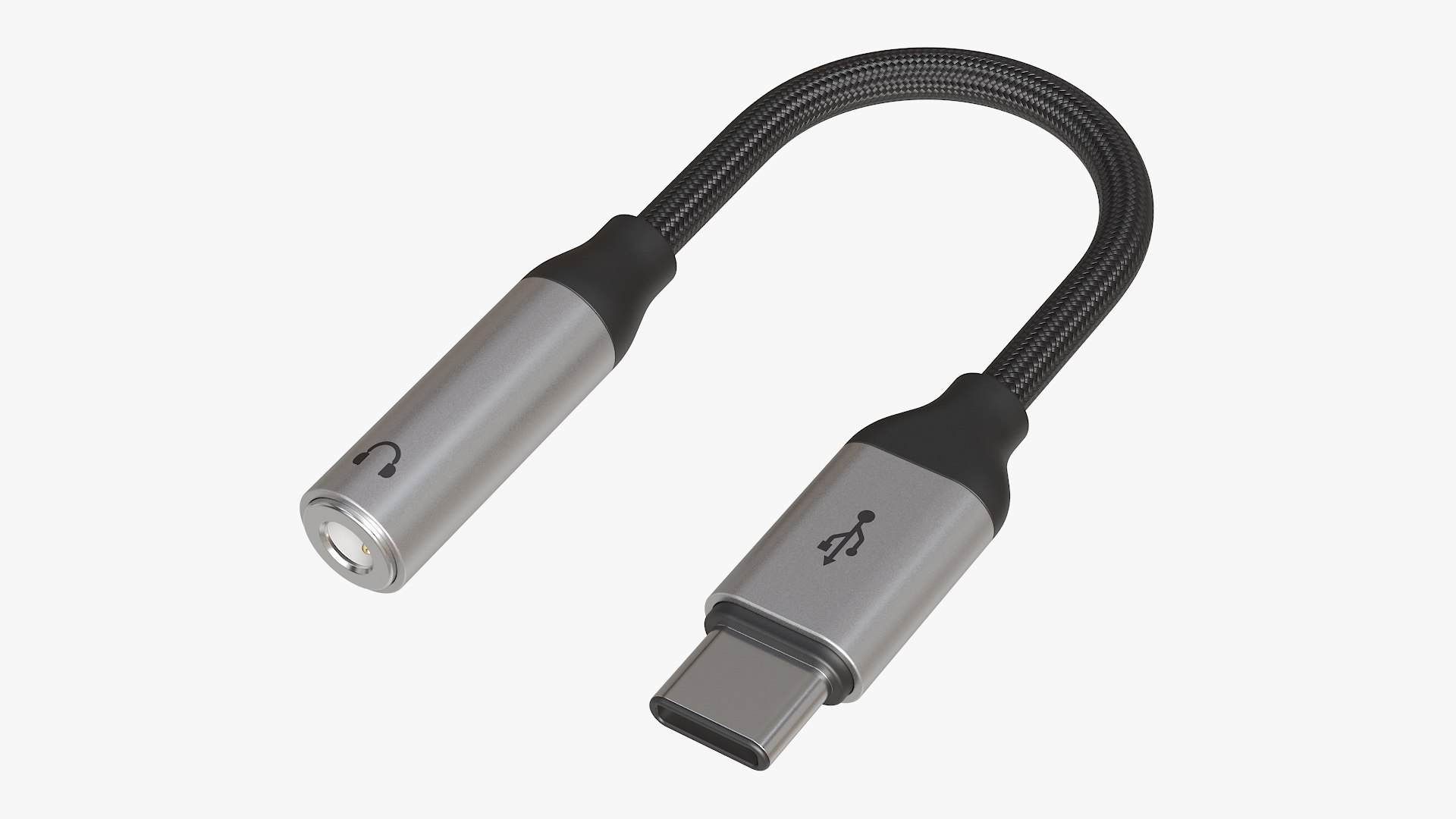 3D USB C To Audio Cable - TurboSquid 2269033