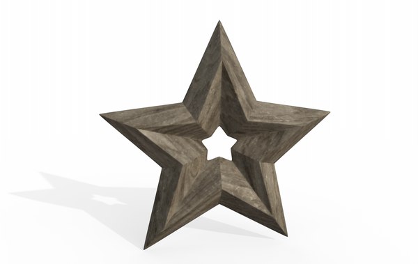 3D decorative star craft model - TurboSquid 1509268