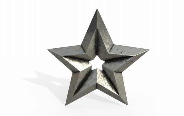 3D decorative star craft model - TurboSquid 1509268