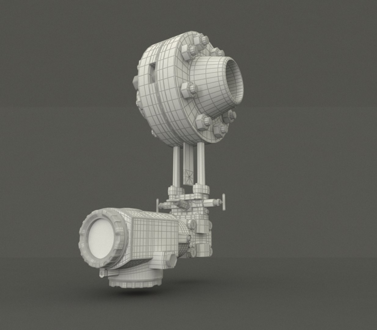 3D Dp Flowmeter - TurboSquid 1581483