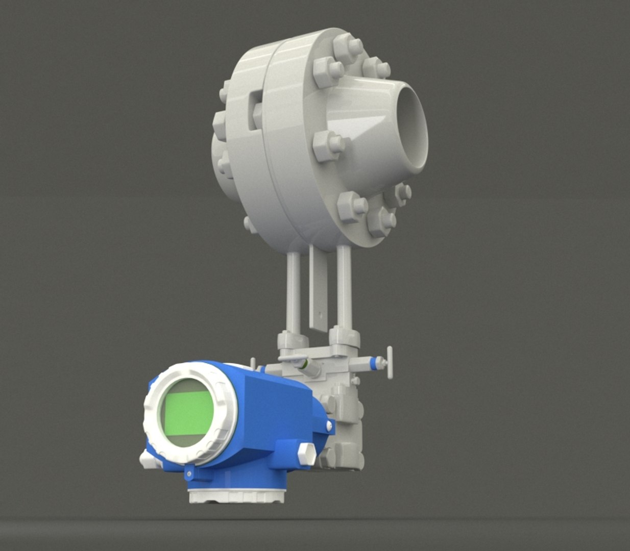 3D Dp Flowmeter - TurboSquid 1581483