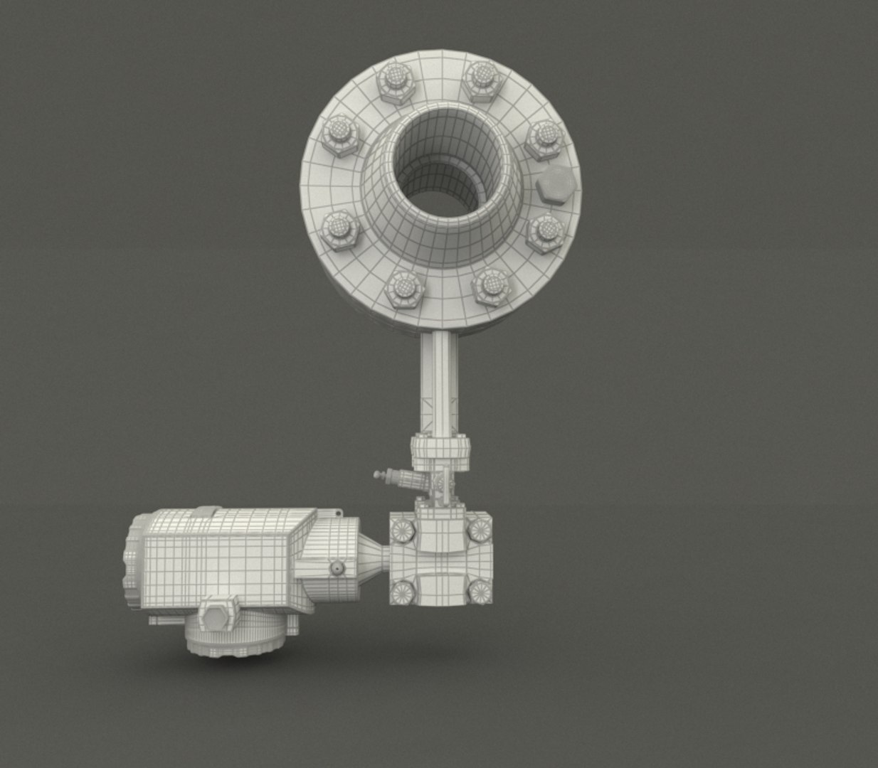 3D Dp Flowmeter - TurboSquid 1581483