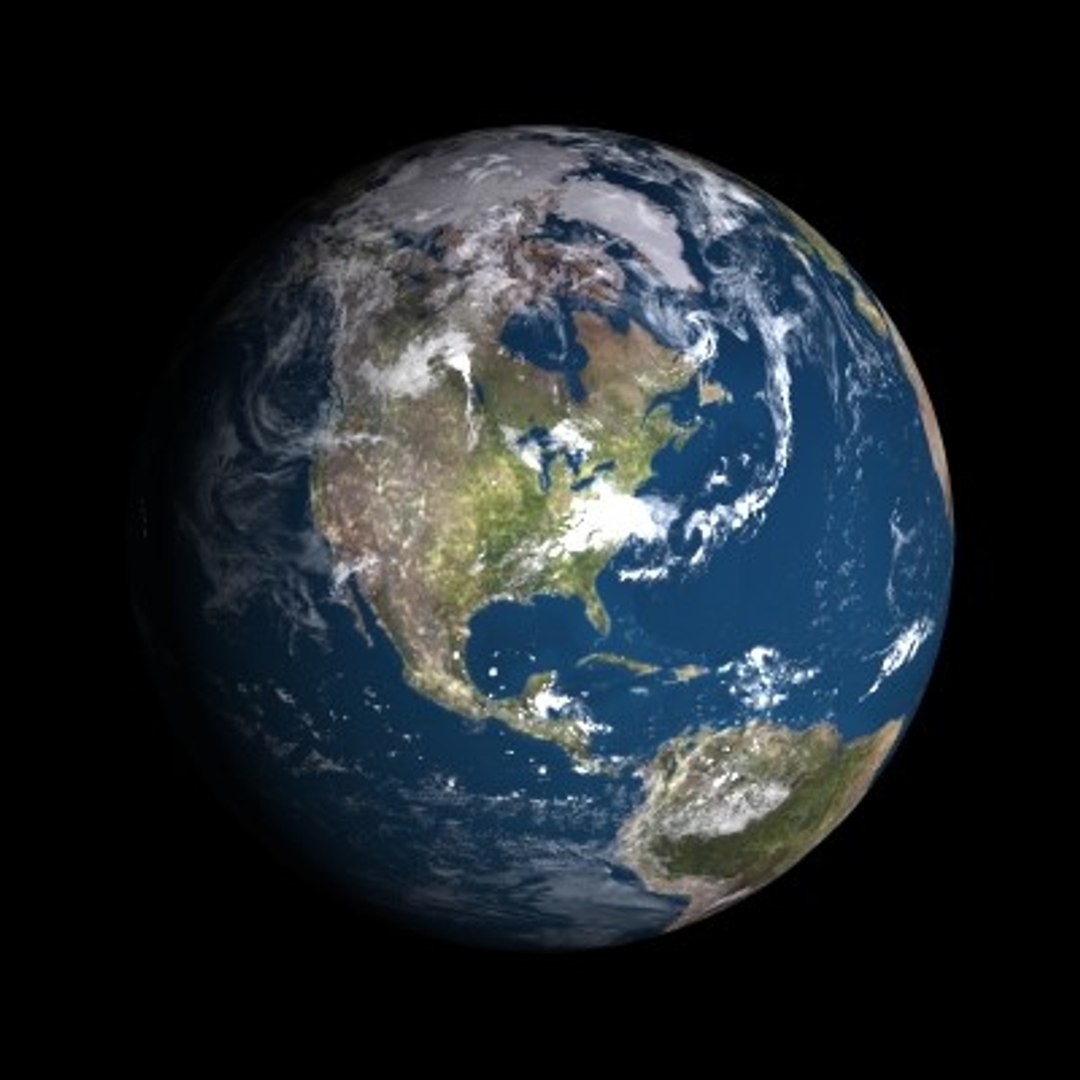 planet earth 3d model