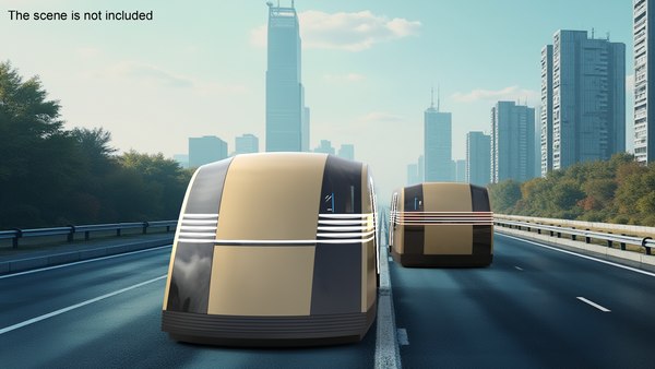 modelo 3d Tesla Robovan - TurboSquid 2323653