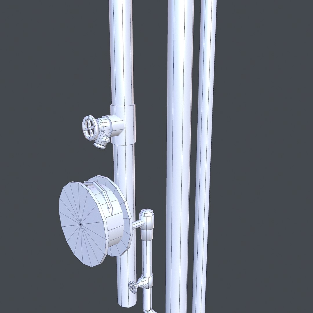 Hose Reel Riser 3d Model