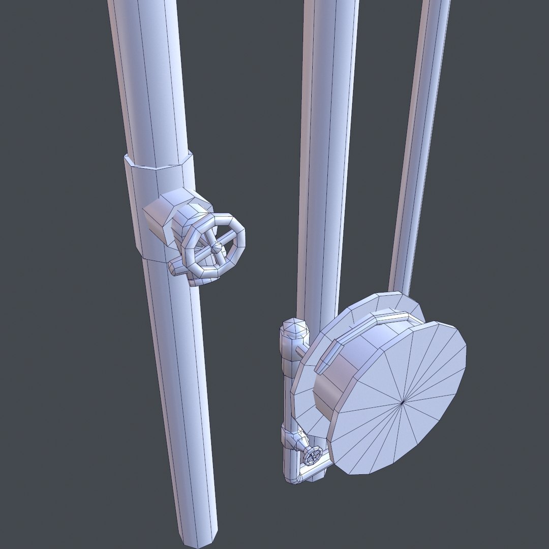 Hose Reel Riser 3d Model